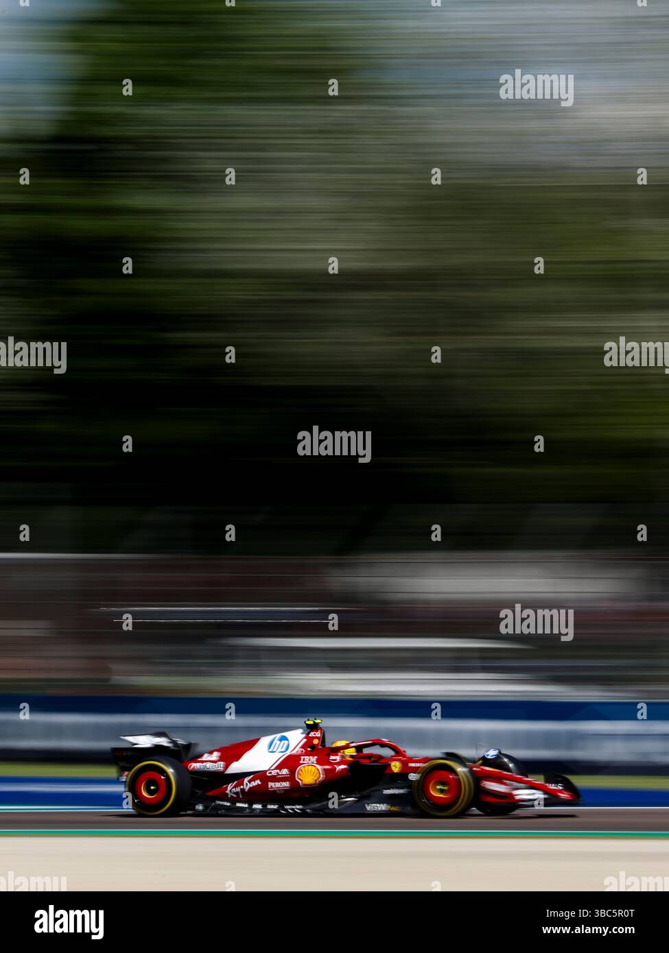Imola, Italy. 18th May, 2025. #44 Lewis Hamilton (GBR, Scuderia Ferrari ...