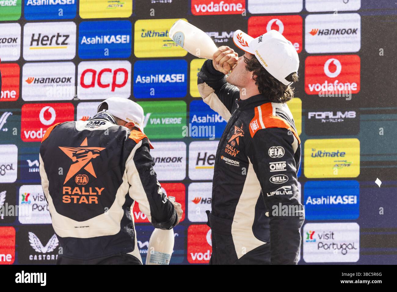 95 Max SMART, Cameron FAIR, Ford Fiesta Rally3, podium, portrait during ...