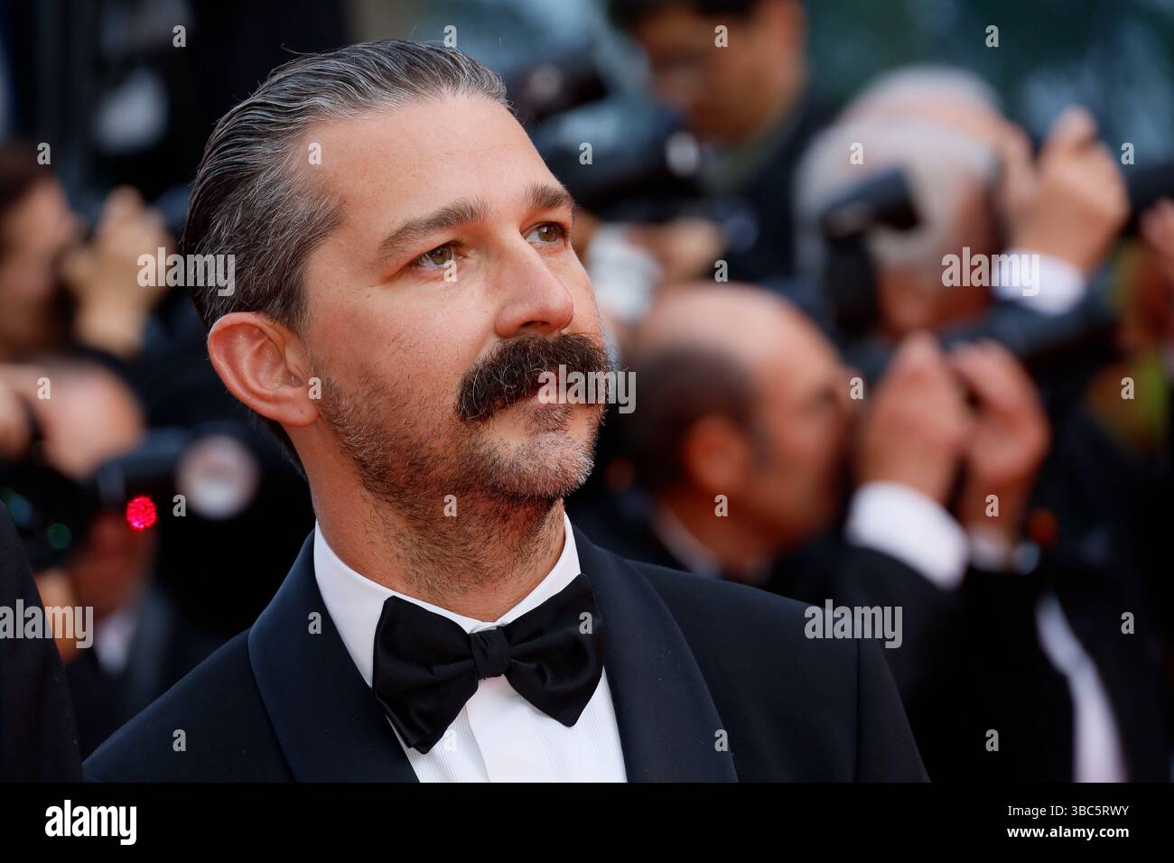 Shia LaBeouf poses for photographers upon arrival at the premiere of ...