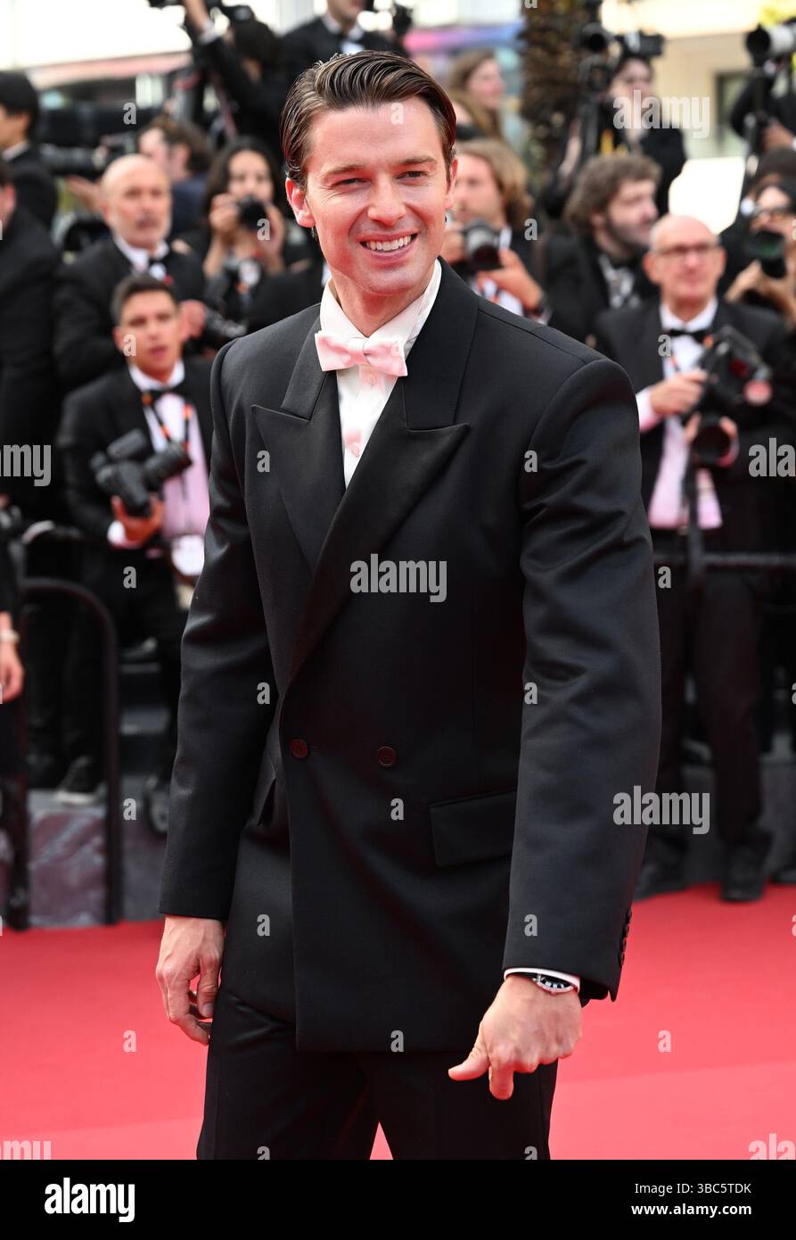 American actor Patrick Scwarzenegger attends the premiere of The ...