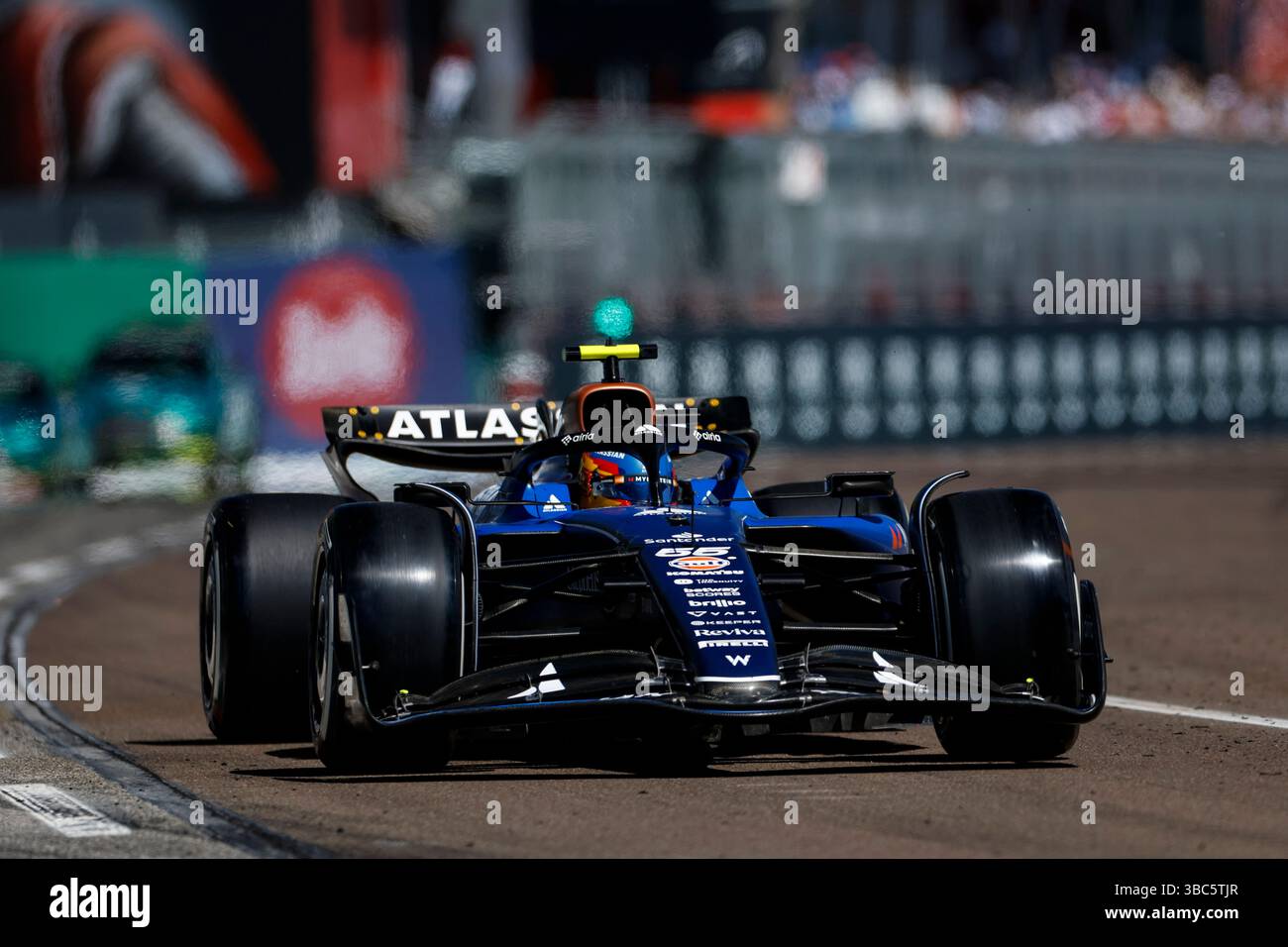 Imola, Italy. 18th May, 2025. #55 Carlos Sainz (ESP, Atlassian Williams ...