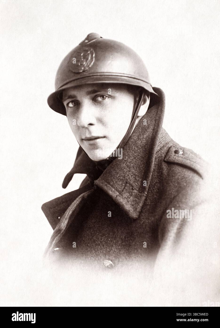 Portrait of a First World War era Belgian soldier Stock Photo - Alamy