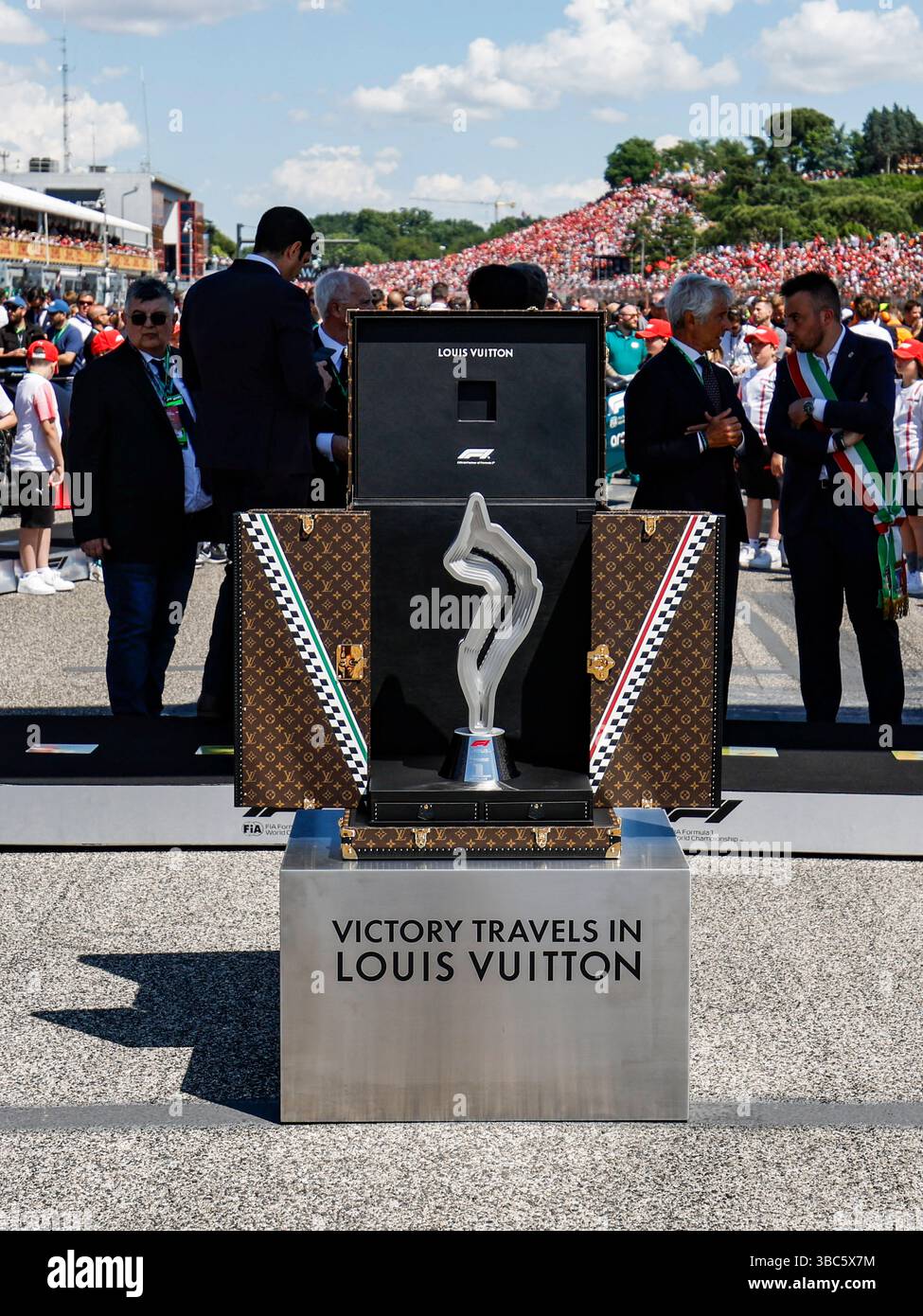 Imola, Italy. 18th May, 2025. Louis Vuitton trophy, F1 Grand Prix of ...