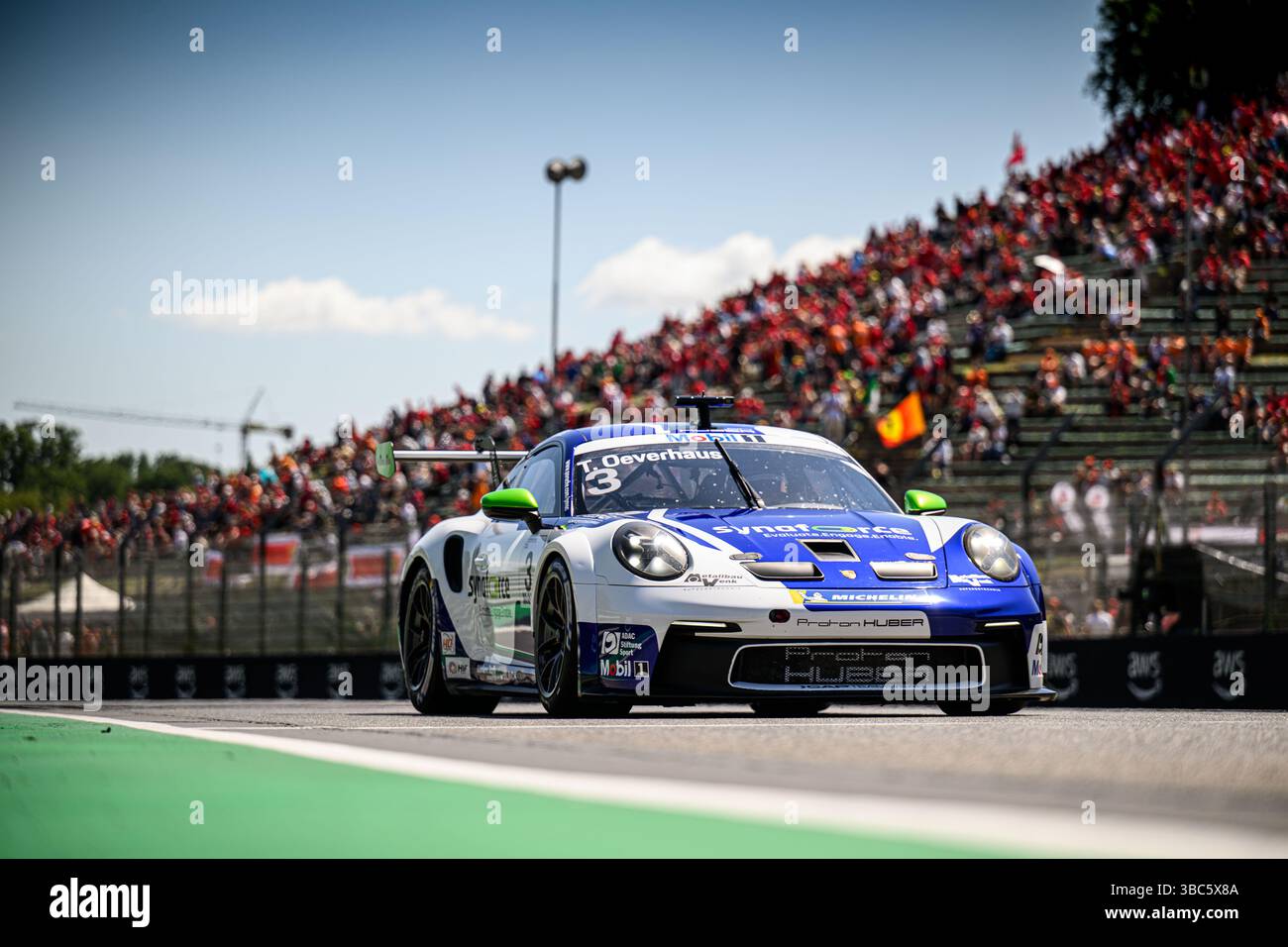 Imola, Italy. 18th May, 2025. #3 Theo Oeverhaus (DEU, Proton Huber ...