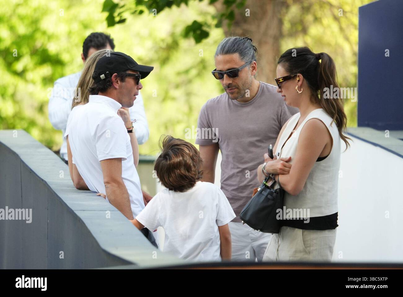 Madrid, Spain. 29th Apr, 2025. Marta Ortega y Carlos Terretta during ...