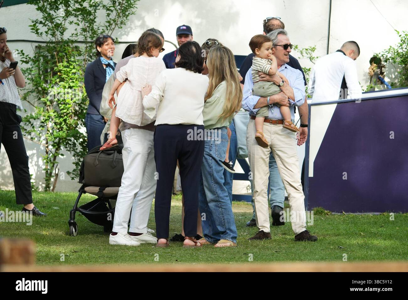 Madrid, Spain. 29th Apr, 2025. Marta Ortega y Carlos Terretta during ...