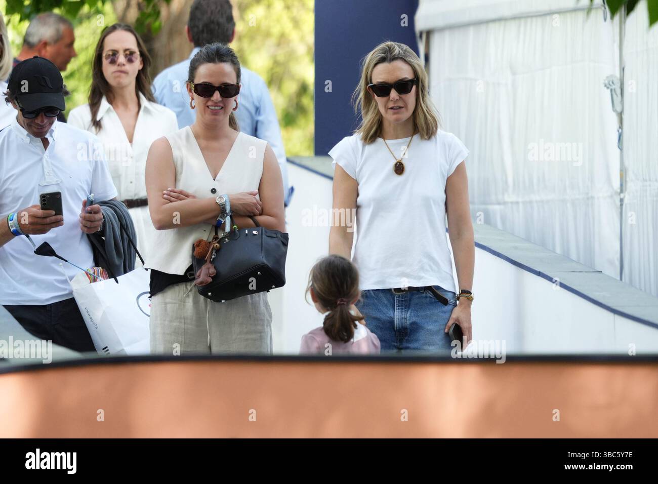 Madrid, Spain. 29th Apr, 2025. Marta Ortega y Carlos Terretta during ...