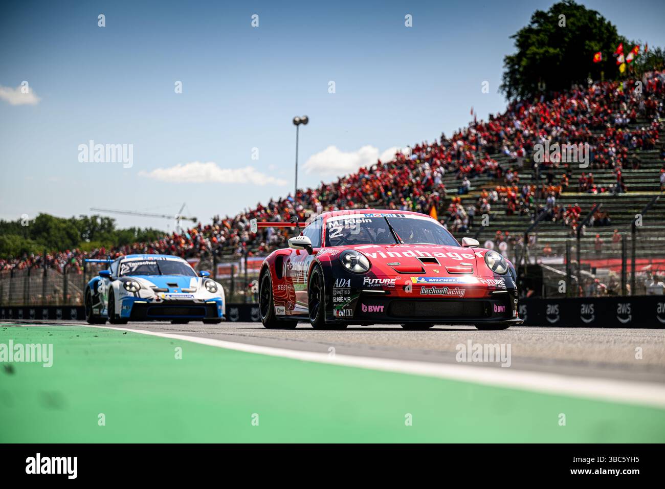 Imola, Italy. 18th May, 2025. #2 Marvin Klein (FRA, BWT Lechner Racing ...