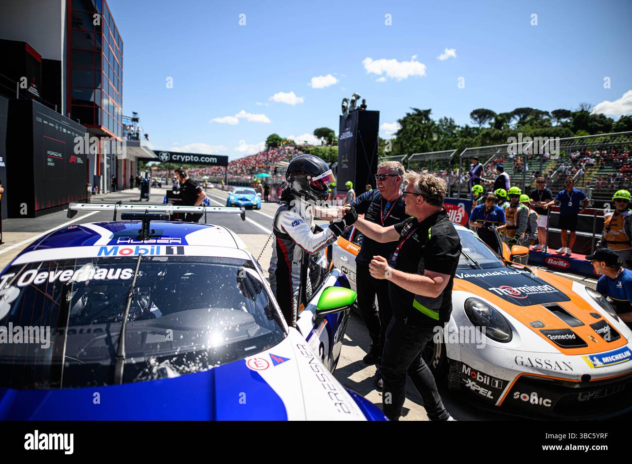 Imola, Italy. 18th May, 2025. #3 Theo Oeverhaus (DEU, Proton Huber ...