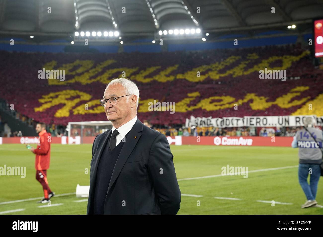 Rome, Italy. 18th May, 2025. Mr Claudio Ranieri during 37th day of the ...
