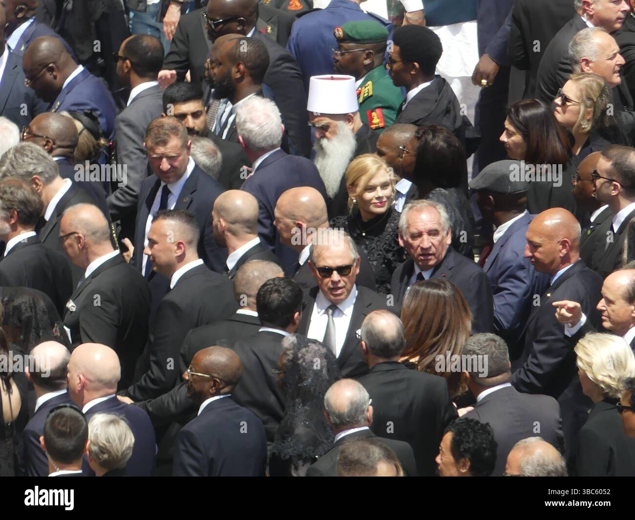 St. Peter's Square, The Vatican, Vatican City. May 18, 2025. Greeting ...