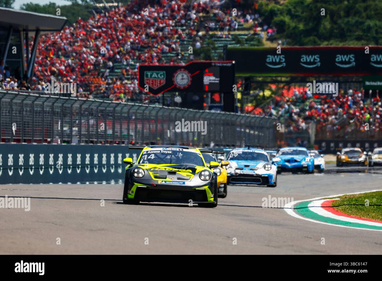 Imola, Italy. 18th May, 2025. #14 Mikel Azcona Troyas (ESP, Hadeca ...