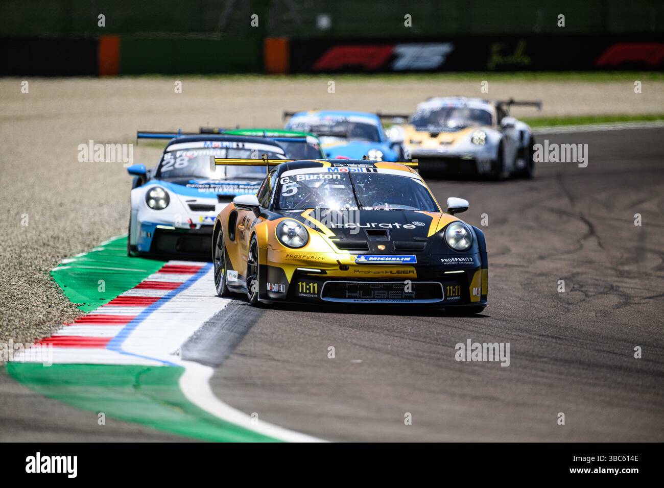 Imola, Italy. 18th May, 2025. #5 Gustav Burton (GBR, Team Proton Huber ...