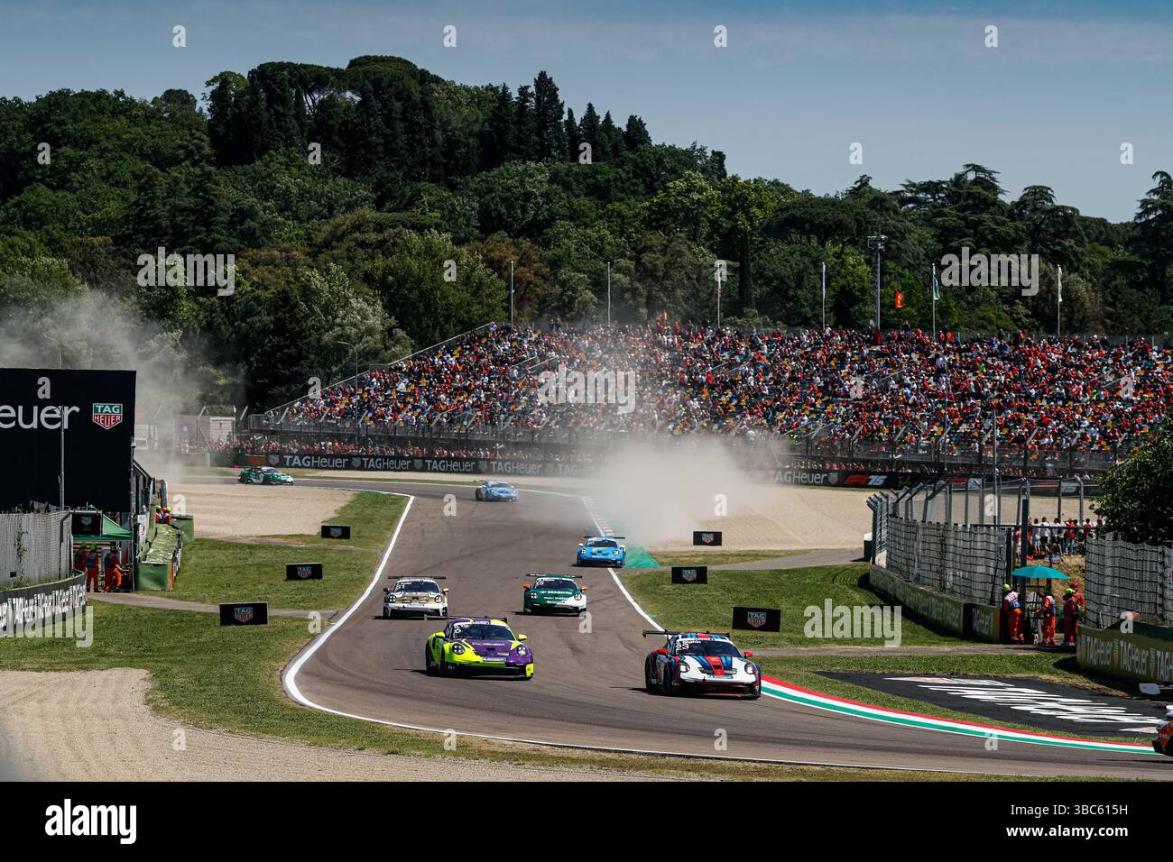 Imola, Italy. 18th May, 2025. #23 Samer Shahin (AUS, GP Elite), #6 ...