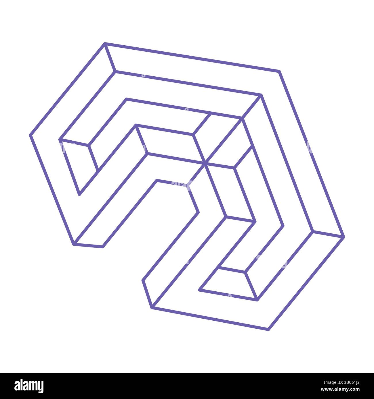 Impossible shapes. Sacred geometry figures. Optical illusion tattoo in ...