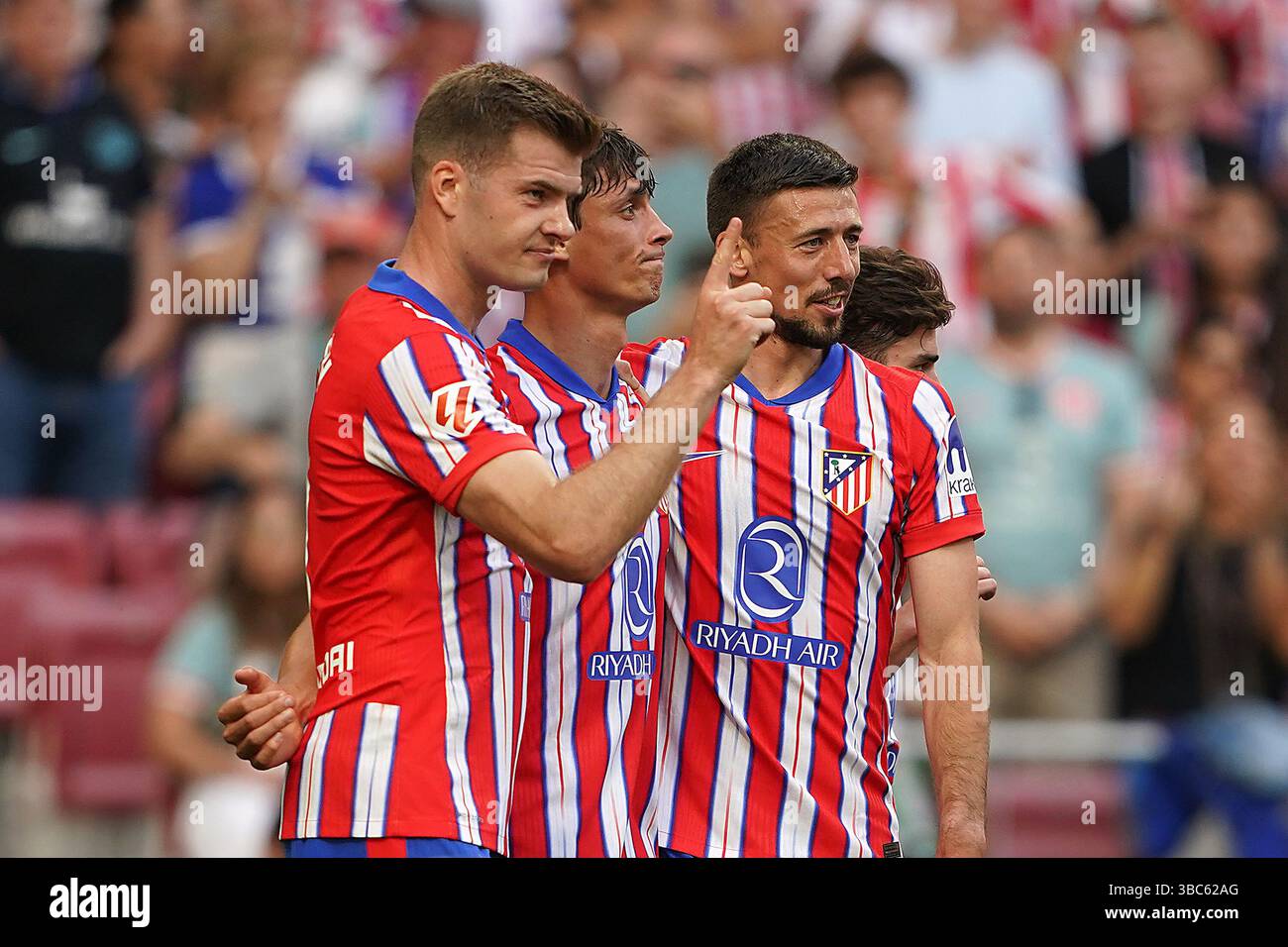 Madrid, Spain. 18th May, 2025. Atletico de Madrid's Alexander Sorloth ...