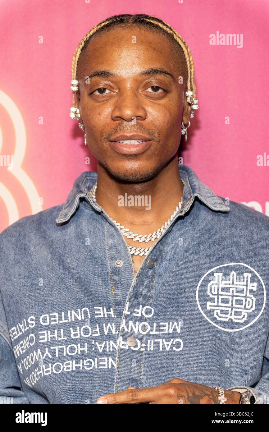 Los Angeles, United States. 17th May, 2025. Actor/rapper Skrizzy ...