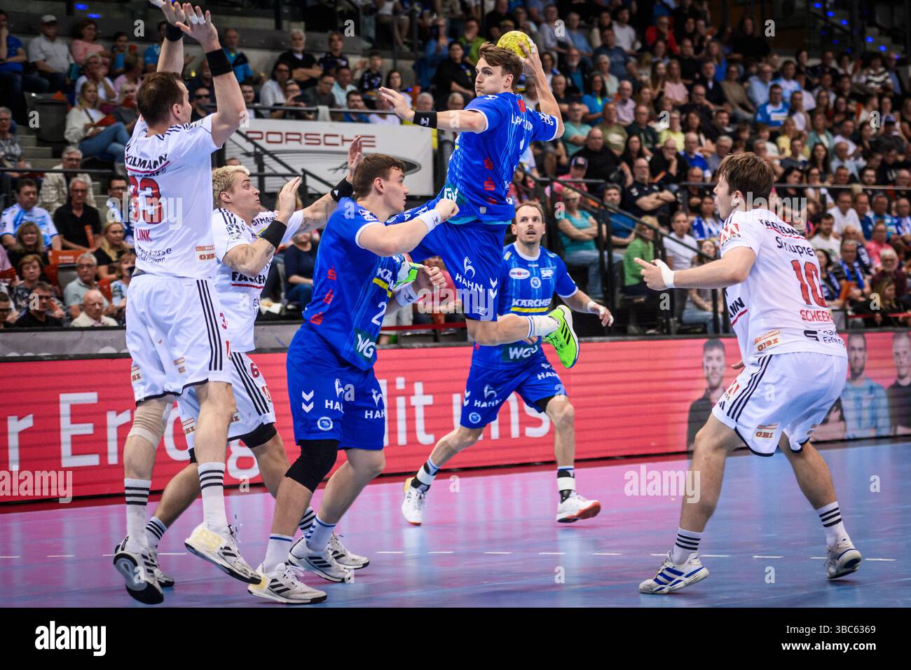 Stuttgart, Deutschland. 18th May, 2025. Max Haefner (TVB Stuttgart, #03 ...