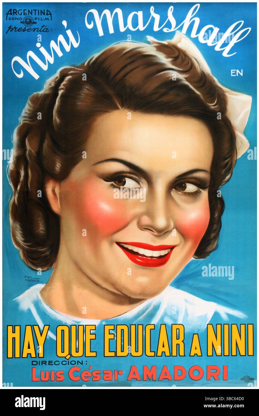 1940 Argentine film "Hay que educar a Niní" ("Niní Must Be Educated ...