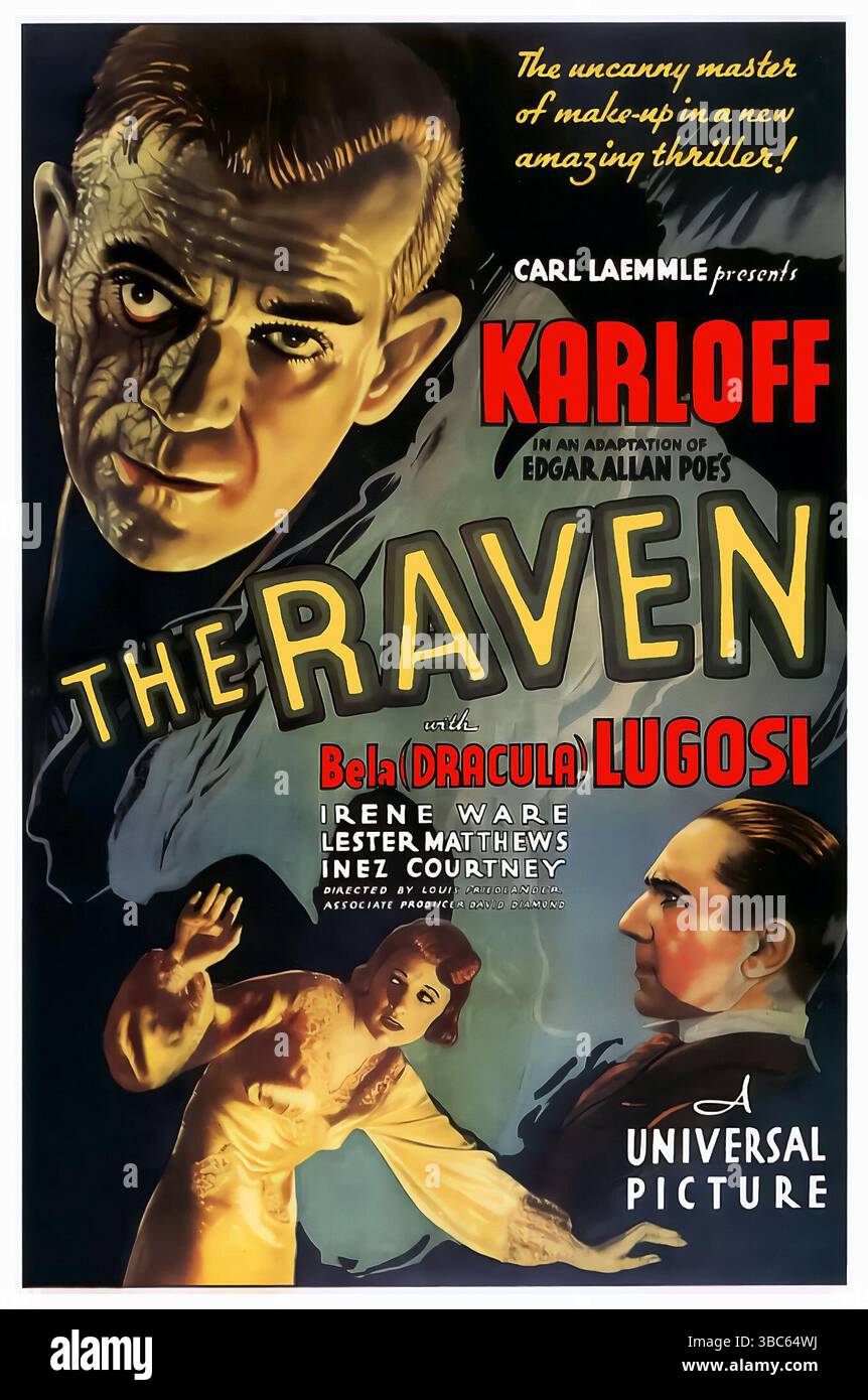 The Raven a 1935 American horror film directed by Louis Friedlander ...