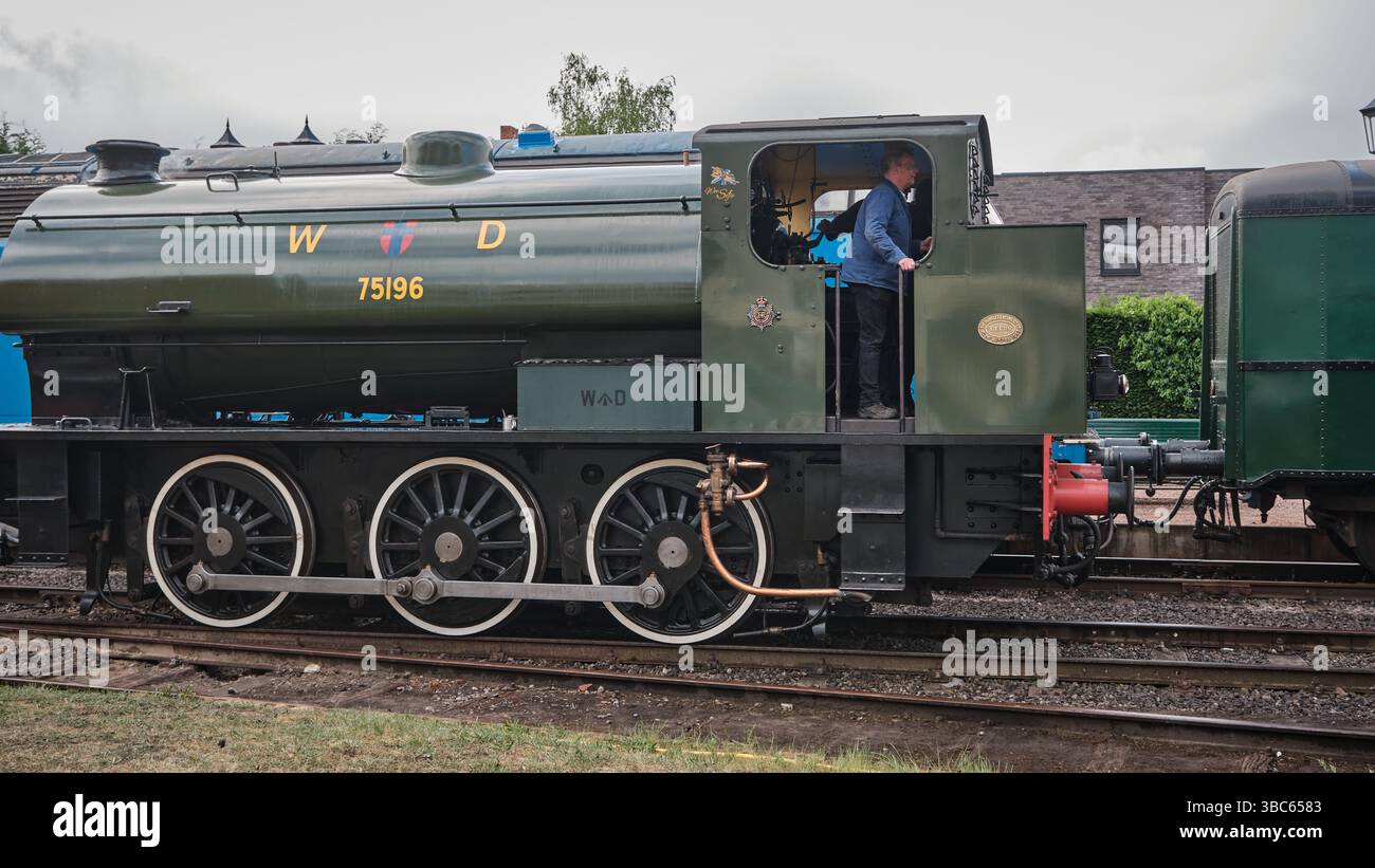 May 4, 2025 - Maldegem-Belgium: Operational Austerity steam locomotive ...