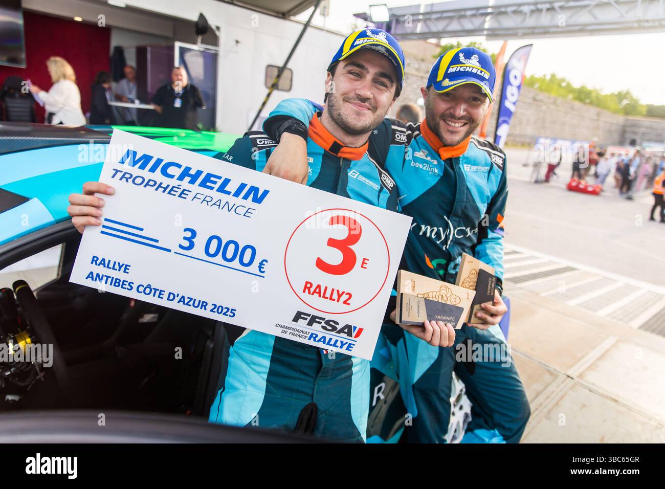 Antibes, France. 18th May, 2025. MOSCA Adrien, GORGUILO Anthony ...