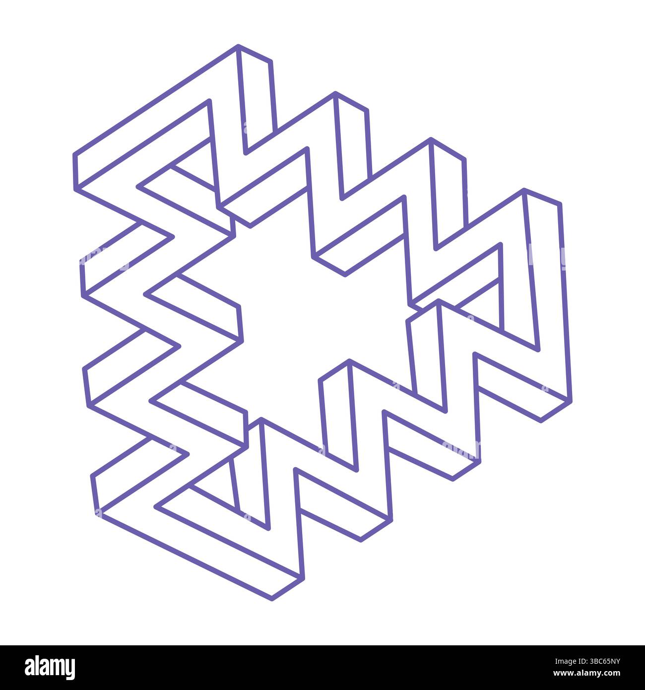 Impossible Shapes Sacred Geometry Figures Optical Illusion Abstract