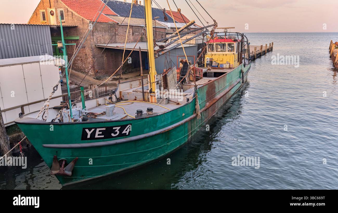 May 2, 2025 - Yerseke-Netherlands: Traditional oyster fishing boat ...