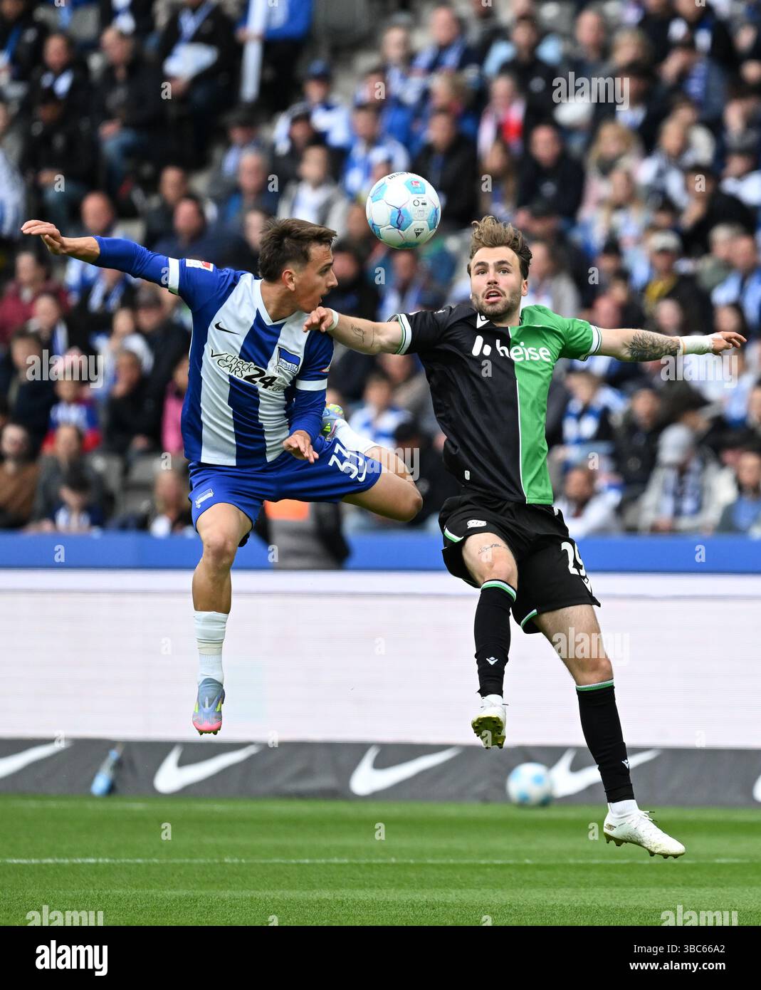 Berlin, Germany. 18th May, 2025. Soccer: Bundesliga 2, Hertha BSC ...