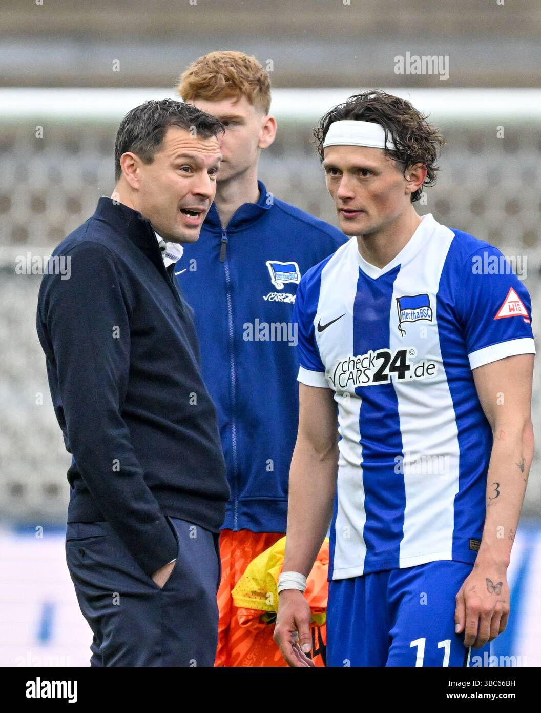 Berlin, Germany. 18th May, 2025. Soccer: Bundesliga 2, Hertha BSC ...
