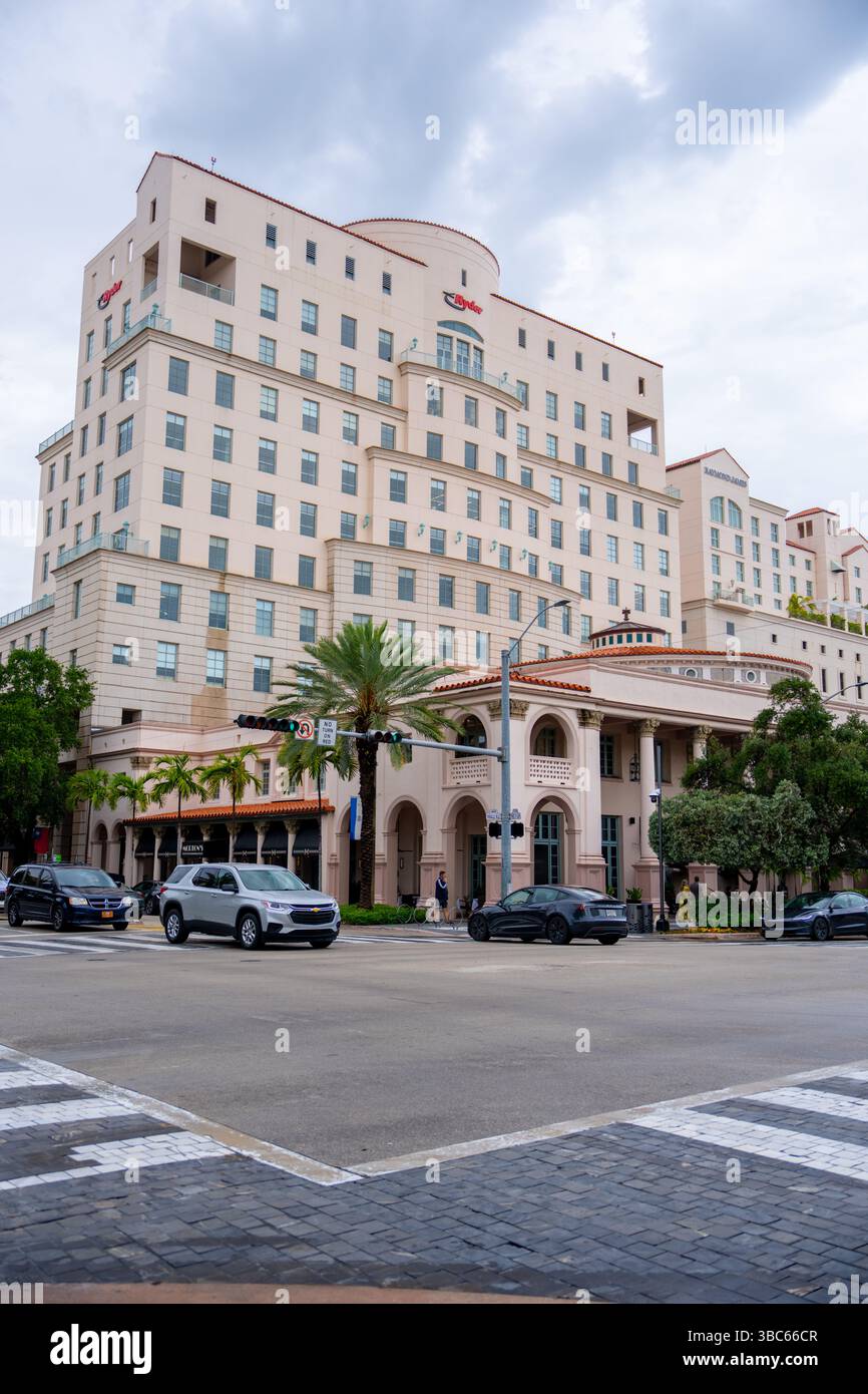 Coral Gables, FL, USA - May 12, 2025: Ryder Corporate Headquarters ...