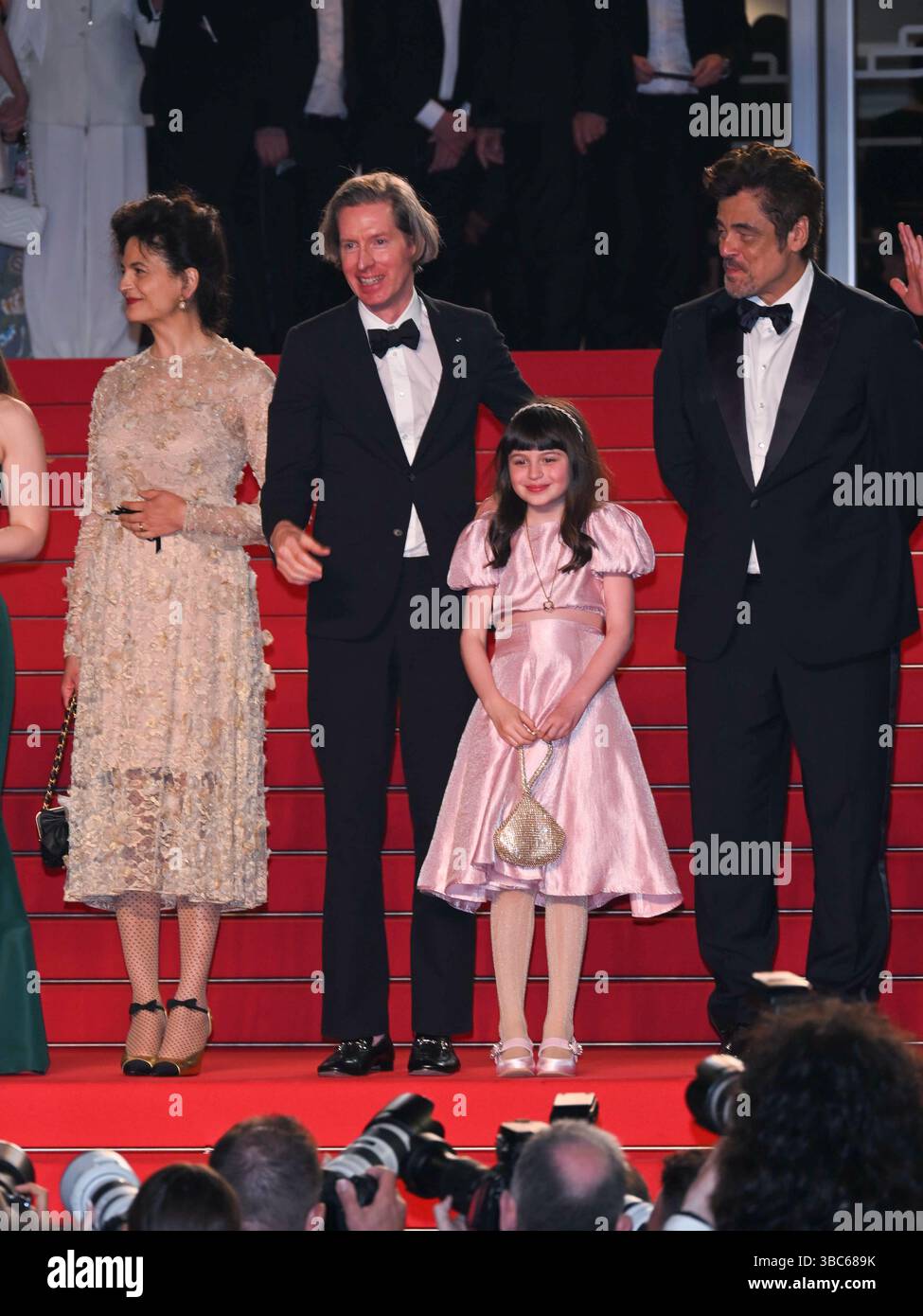 Cannes, France. 18th May, 2025. evening 6 - Red Carpet of the film "The ...