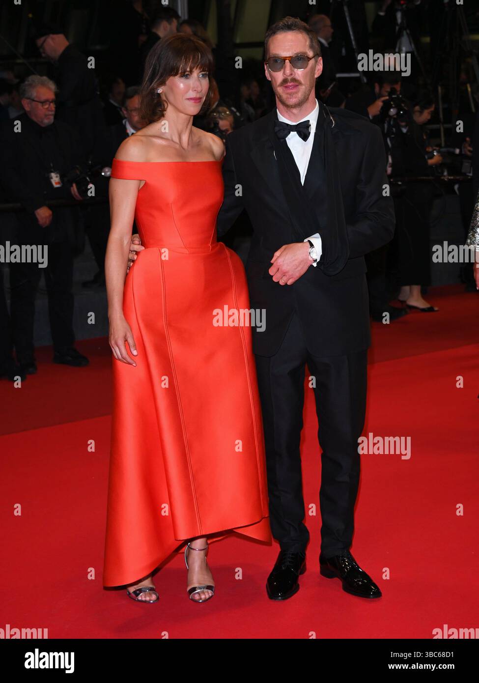 Cannes, France. 18th May, 2025. evening 6 - Red Carpet of the film "The ...