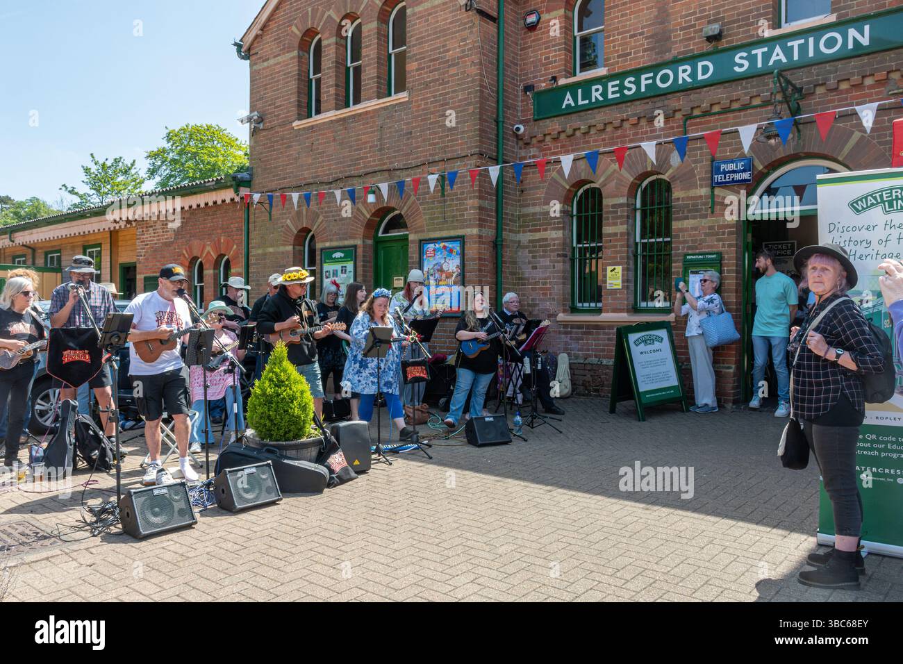 Alresford Watercress Festival, an annual event in Hampshire, England ...