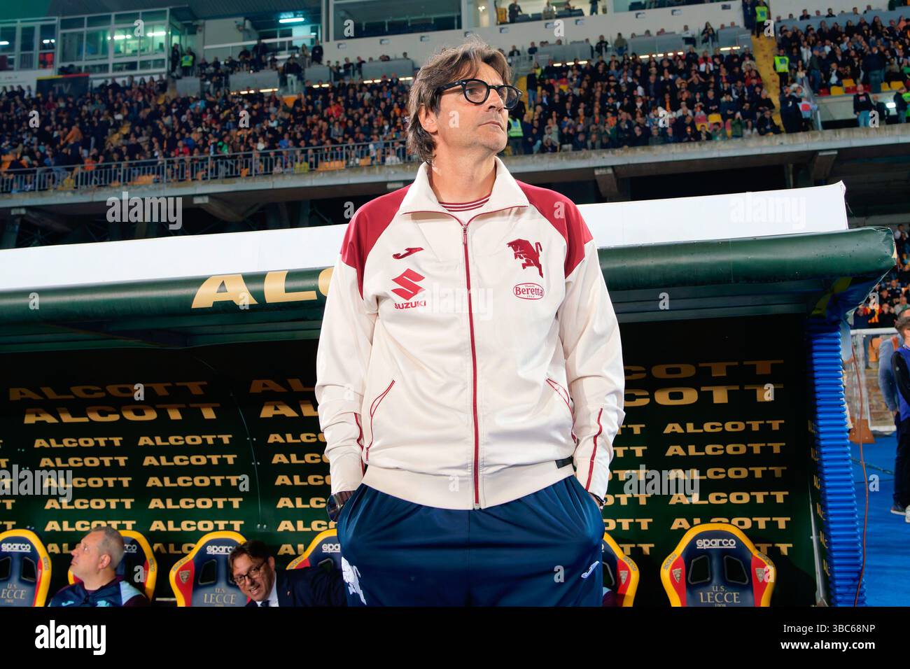 Lecce, Italy. 18th May, 2025. coach Paolo Vanoli of Torino FC during US ...