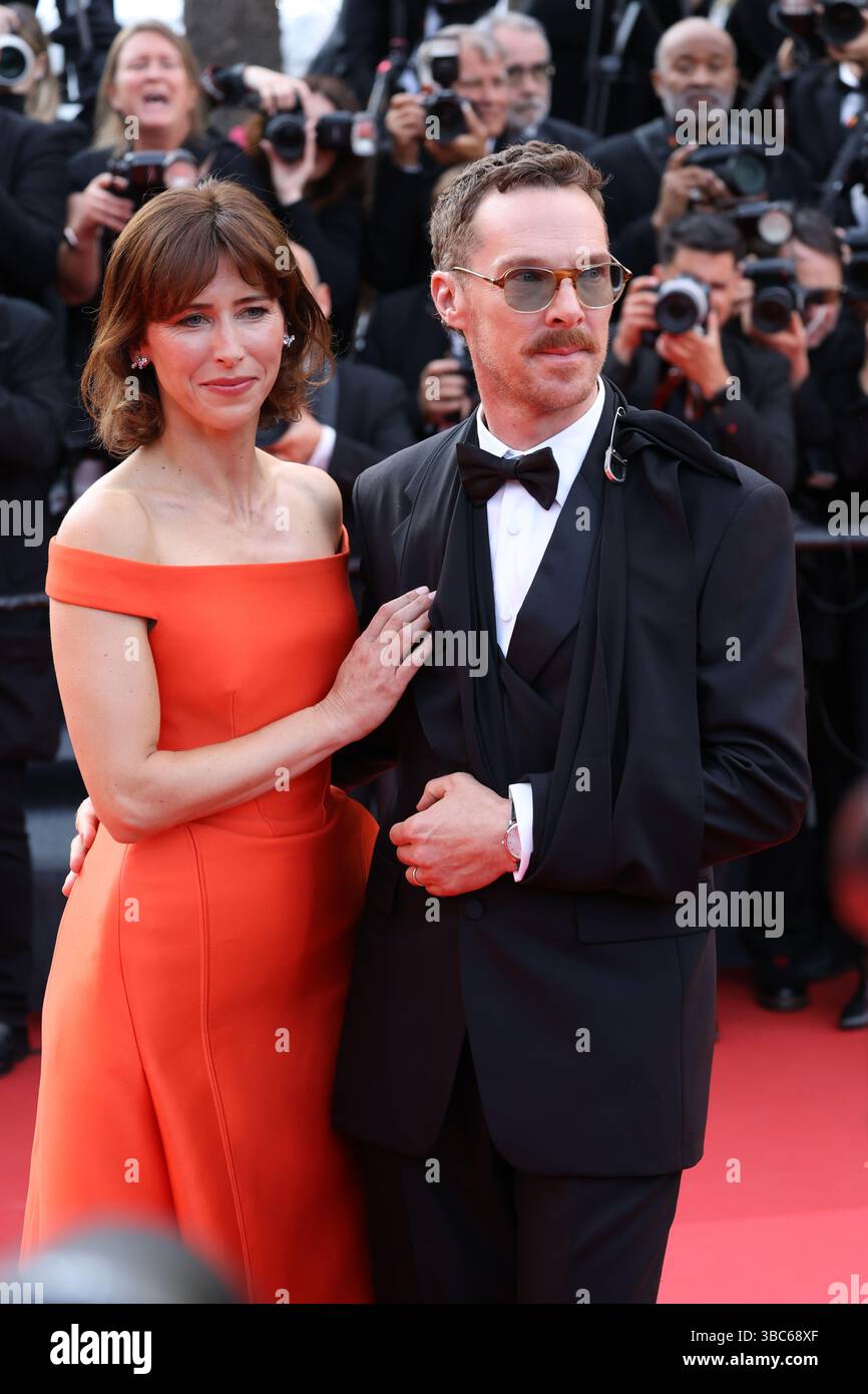 Sophie Hunter and Benedict Cumberbatch during the 'The Phoenician ...