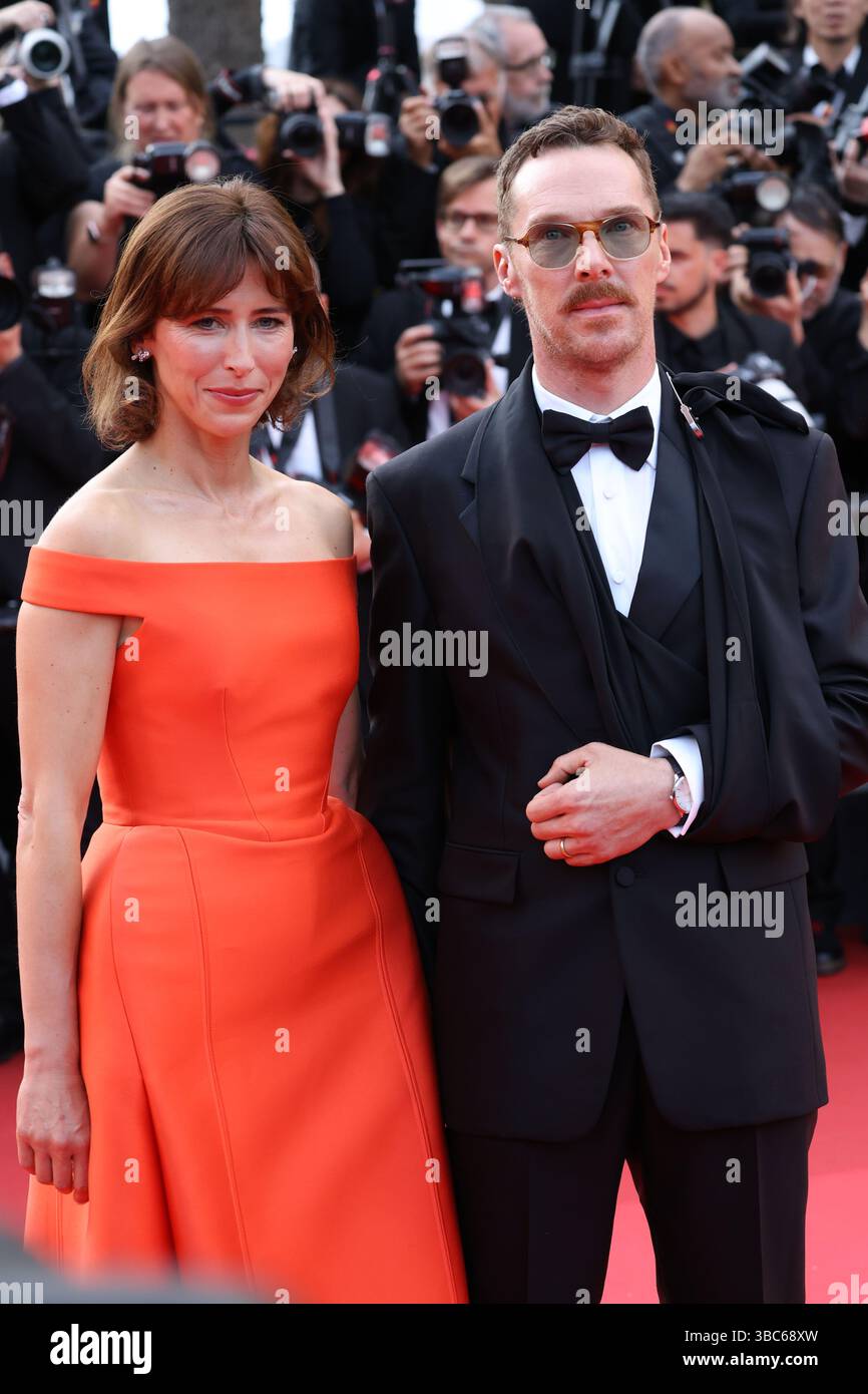 Sophie Hunter and Benedict Cumberbatch during the 'The Phoenician ...