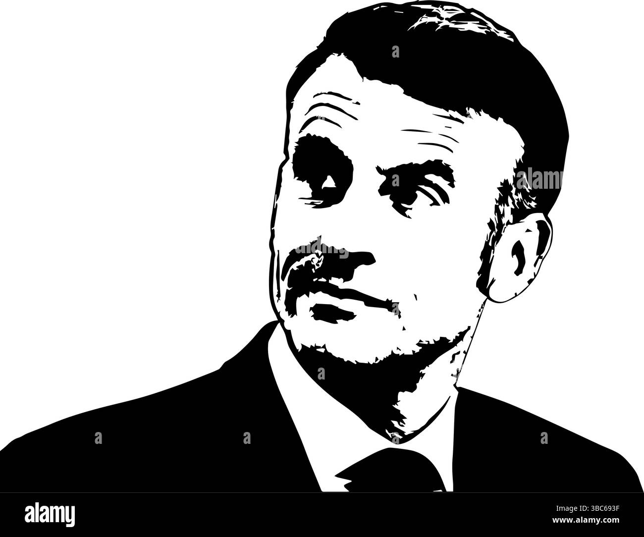 Emmanuel Macron design Stock Vector Image & Art - Alamy