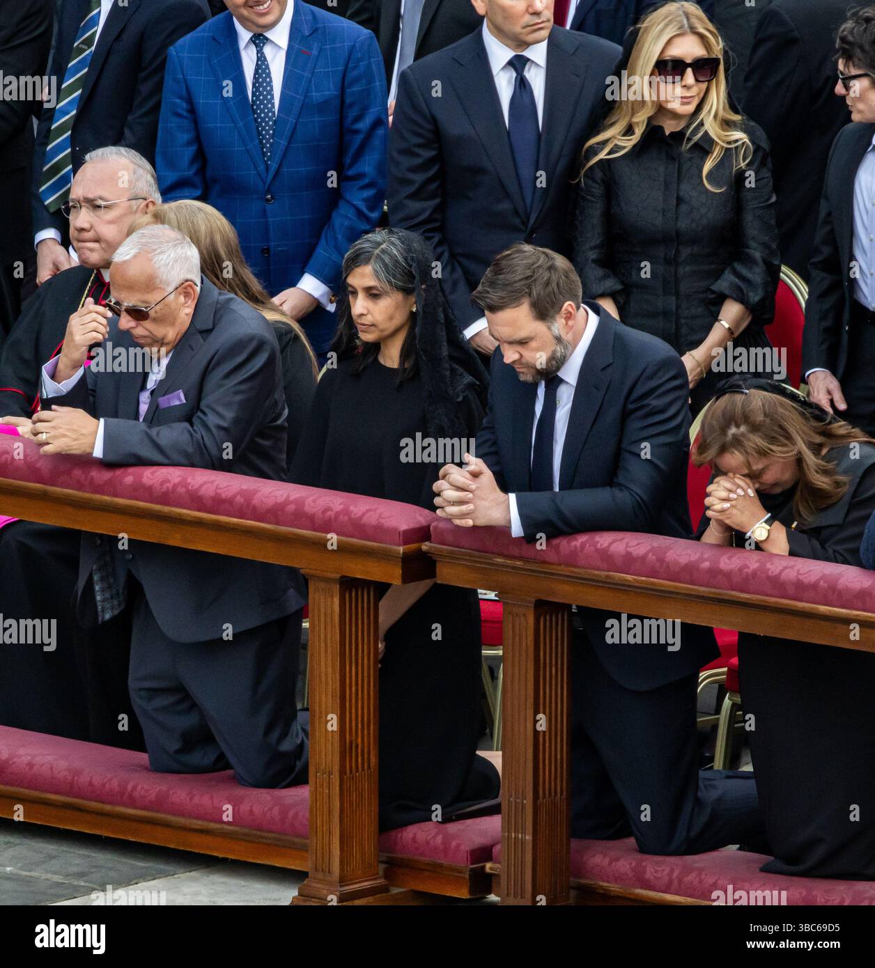 Vatican, . 18th May, 2025. Vice President James David Vance and his ...
