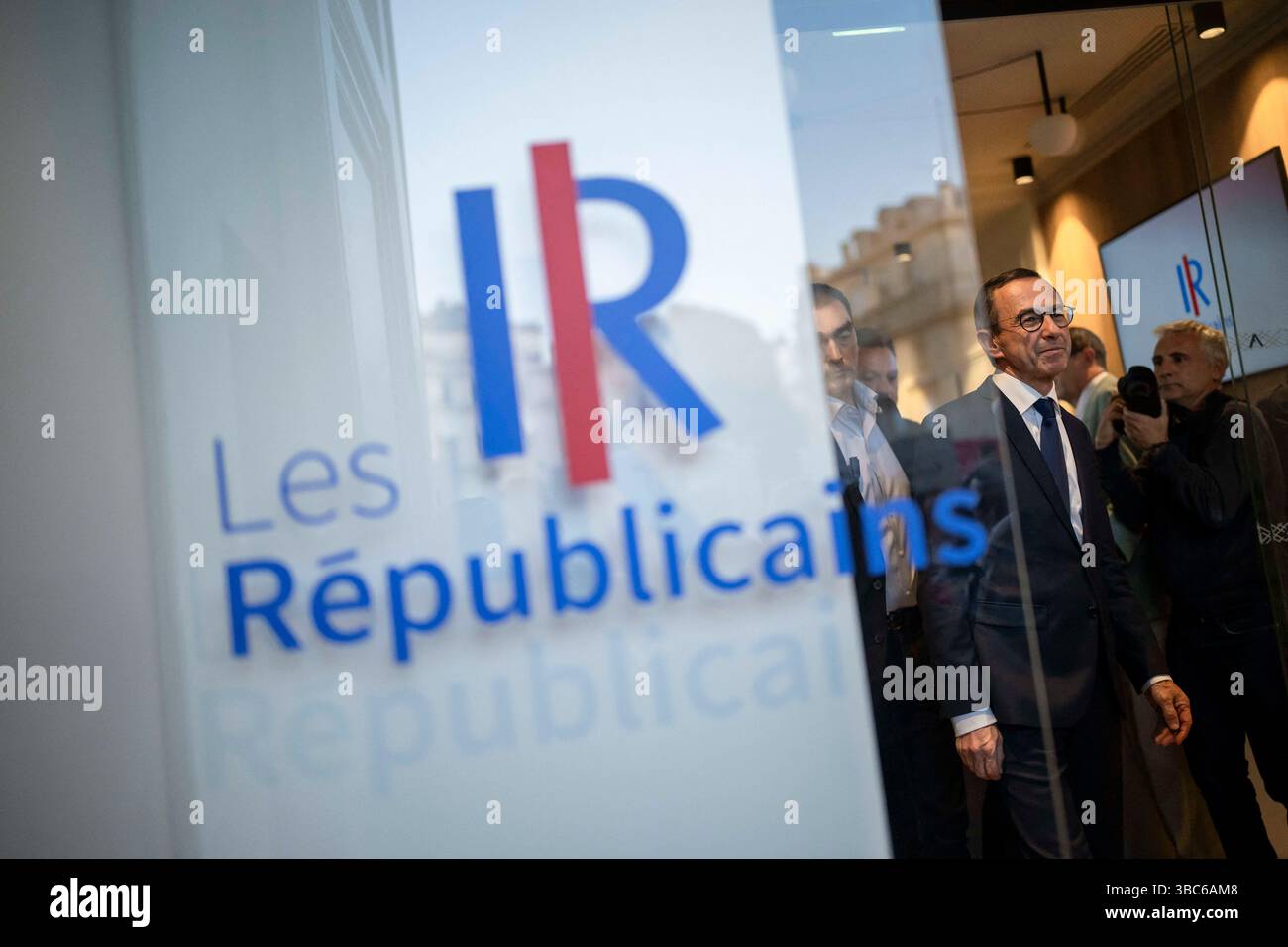 Paris, France. 18th May, 2025. France's Interior Minister Bruno ...