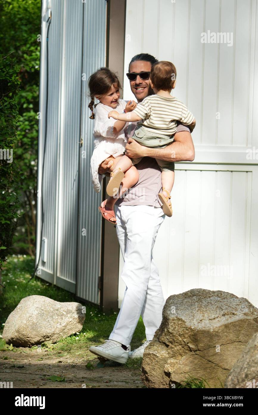 Madrid, Spain. 18th May, 2025. Marta Ortega y Carlos Torretta during ...