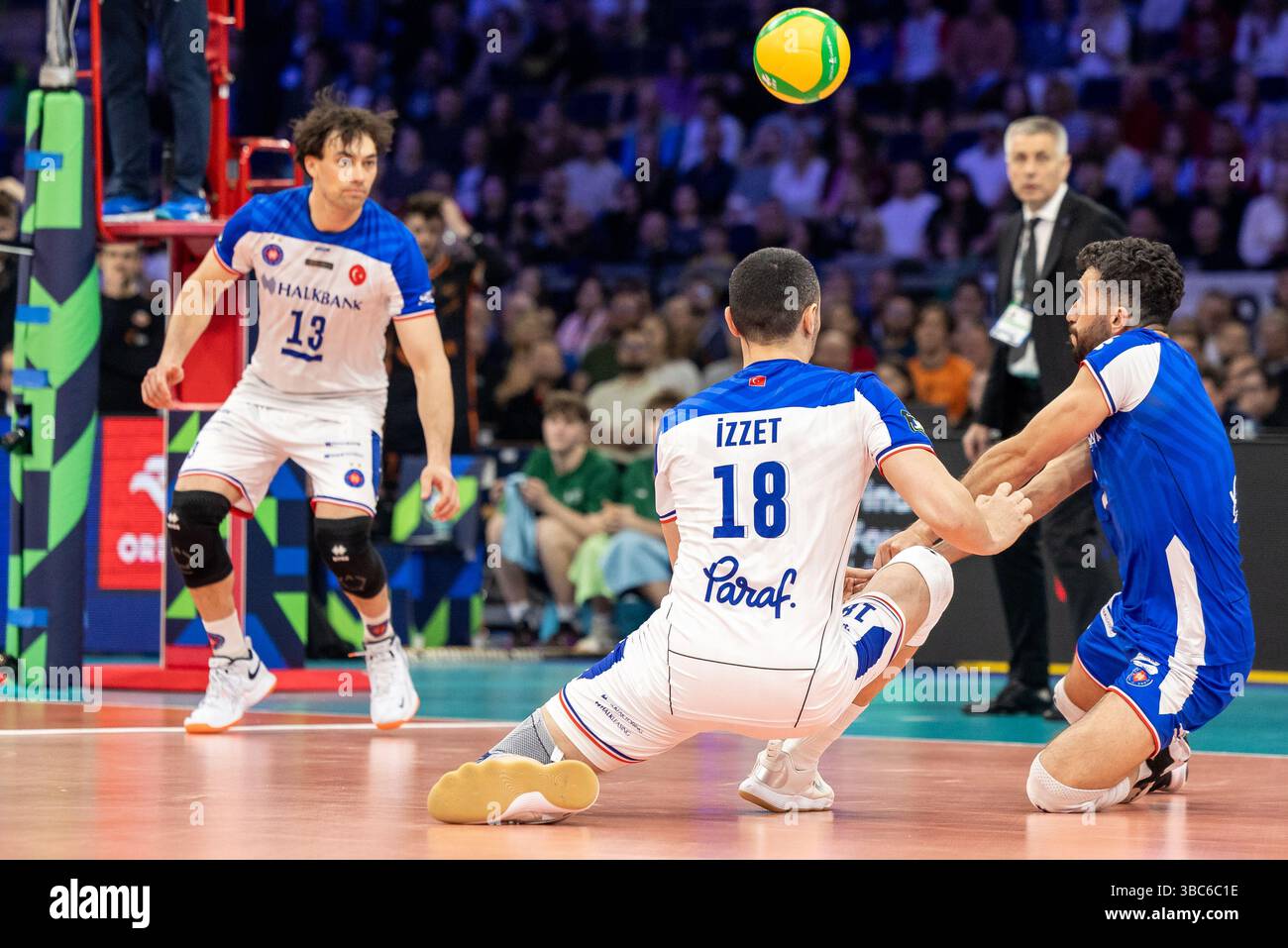 Atlas Arena, Lodz, Poland. 18th May, 2025. 2025 CEV Champions League Volleyball Final Four; JSW ...