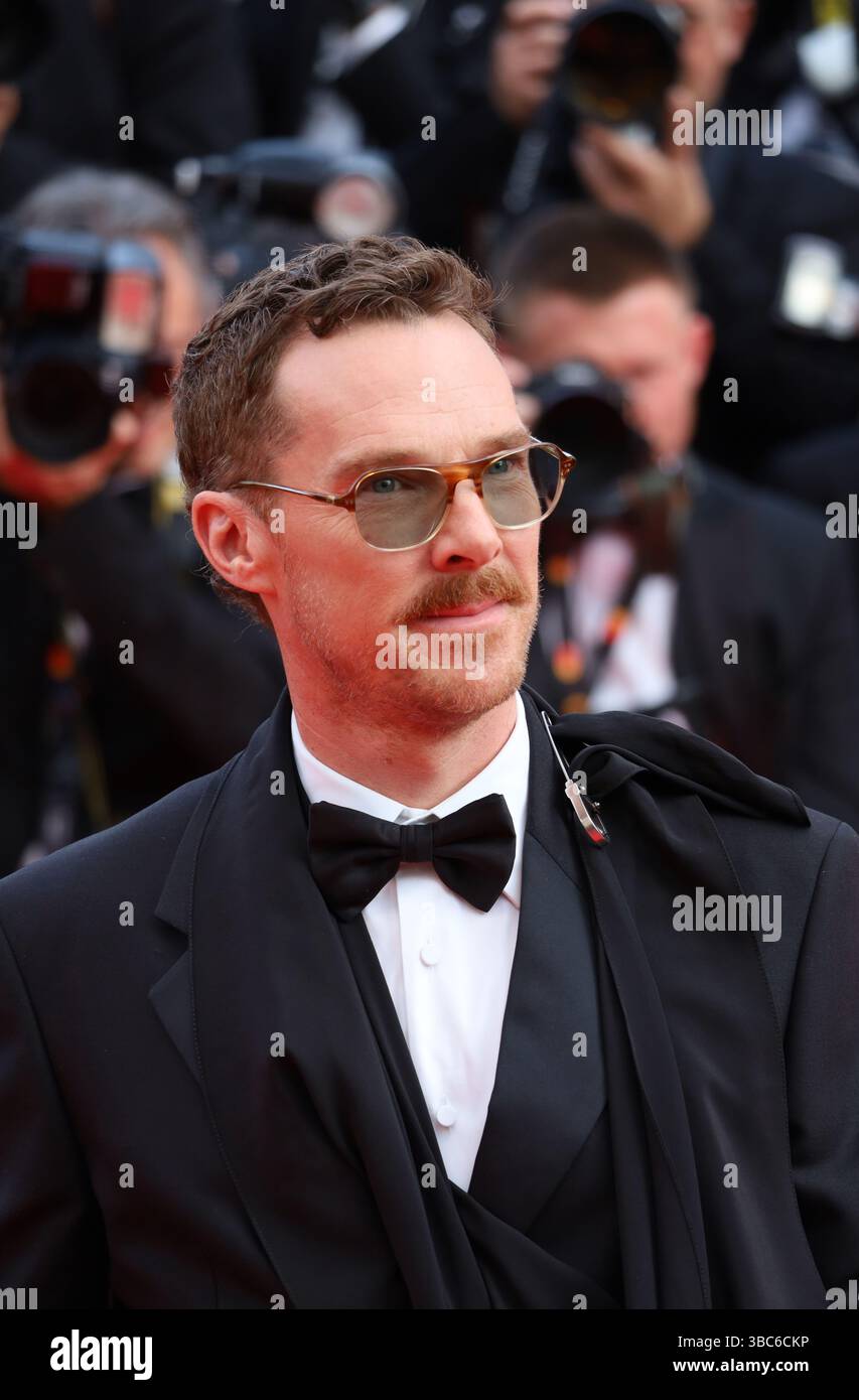 Cannes, France, 18th May, 2025. Benedict Cumberbatch arriving on the ...