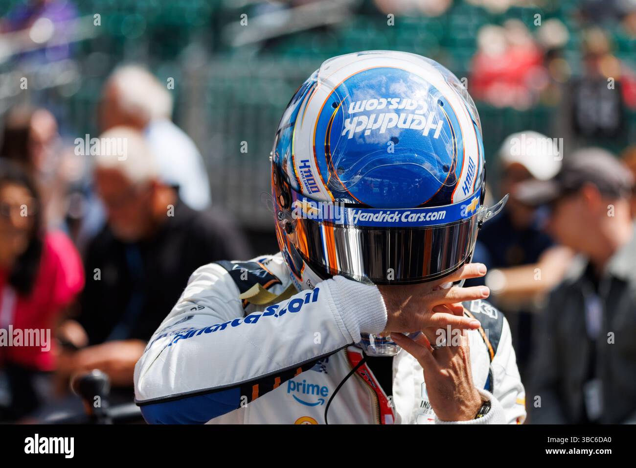 Indianapolis, United States. 17th May, 2025. Kyle Larson, Arrow McLaren ...