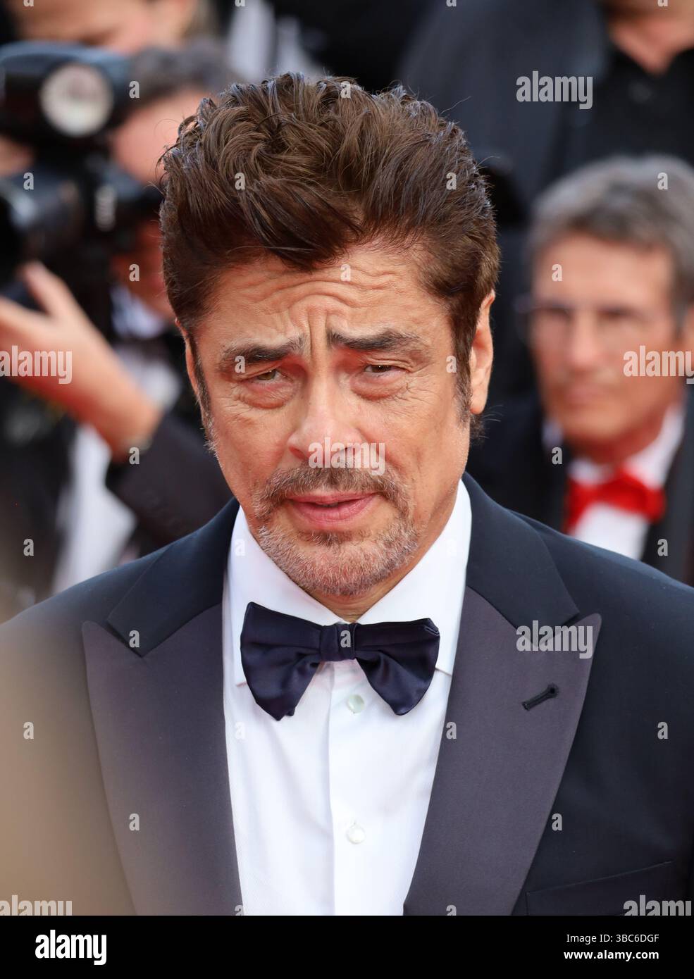 Cannes, France, 18th May, 2025. Benicio del Toro arriving on the red ...
