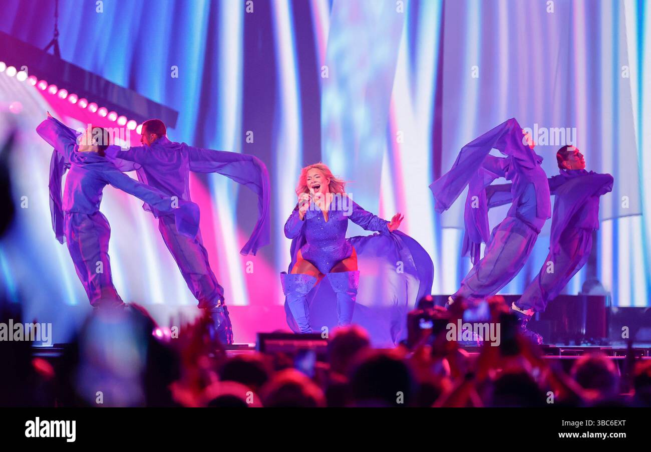 Basel, Switzerland - May 17, 2025: Eurovision Song Contest, ESC 2025 ...