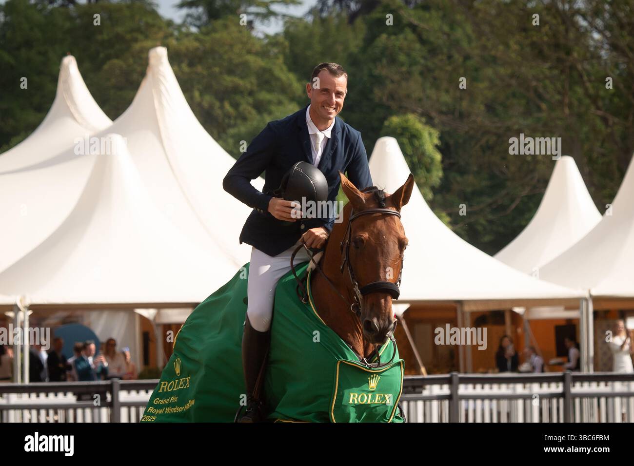 Windsor, Berkshire, UK. 18th May, 2025. Belgian Olympic Team Bronze ...