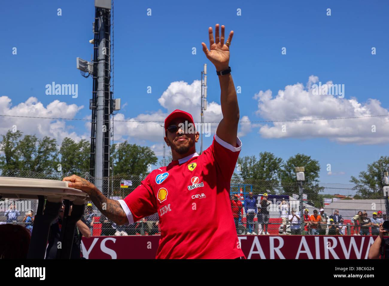 Lewis Hamilton (GBR) - Scuderia Ferrari - Ferrari SF-25 - Ferrari ...