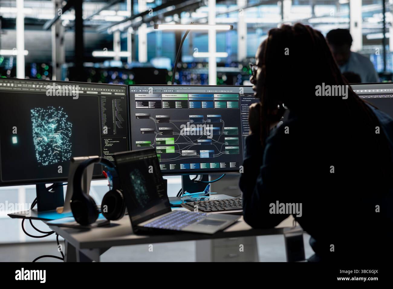 Data center engineer implements AI driven virtualization frameworks to optimize server clusters ...