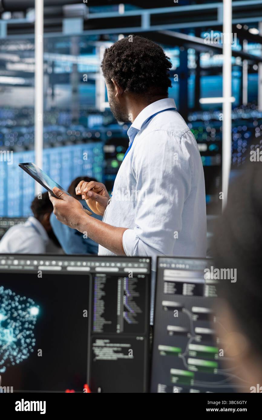 Data center admin uses ai hi-res stock photography and images - Alamy